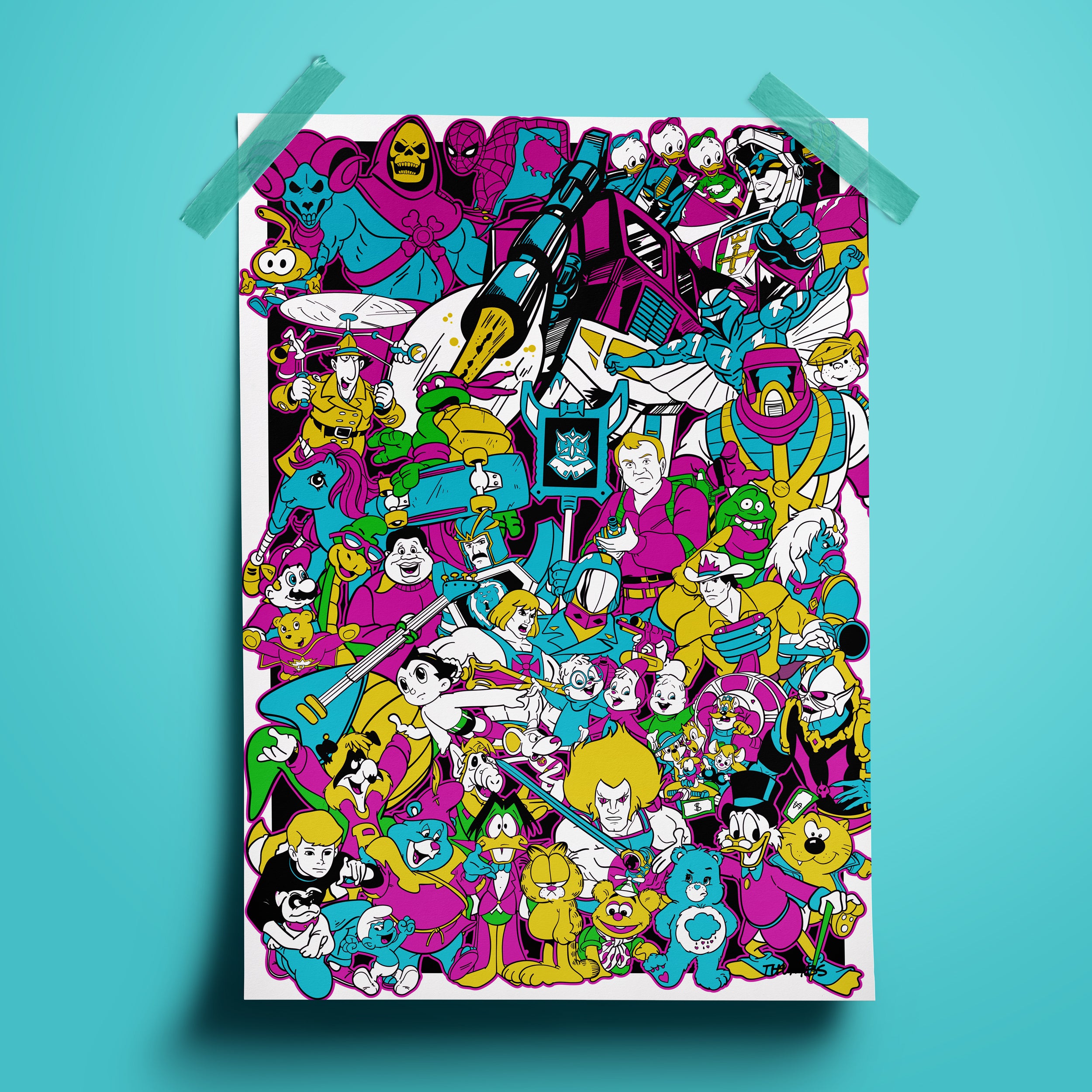 Made in the 80s Print – Thumbs Design