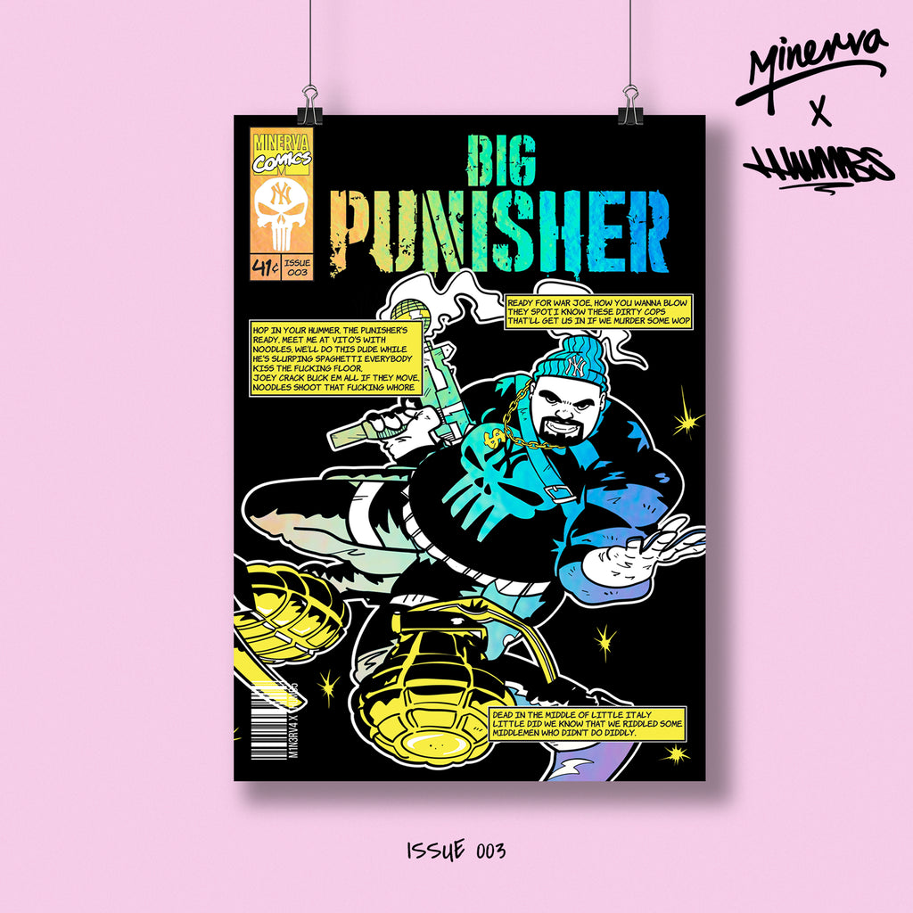 Big Punisher Holo Foil Limited Edition Art Print – Thumbs Design